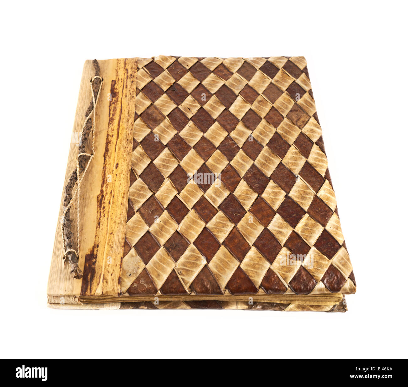 Old crafted book cover isolated Stock Photo - Alamy