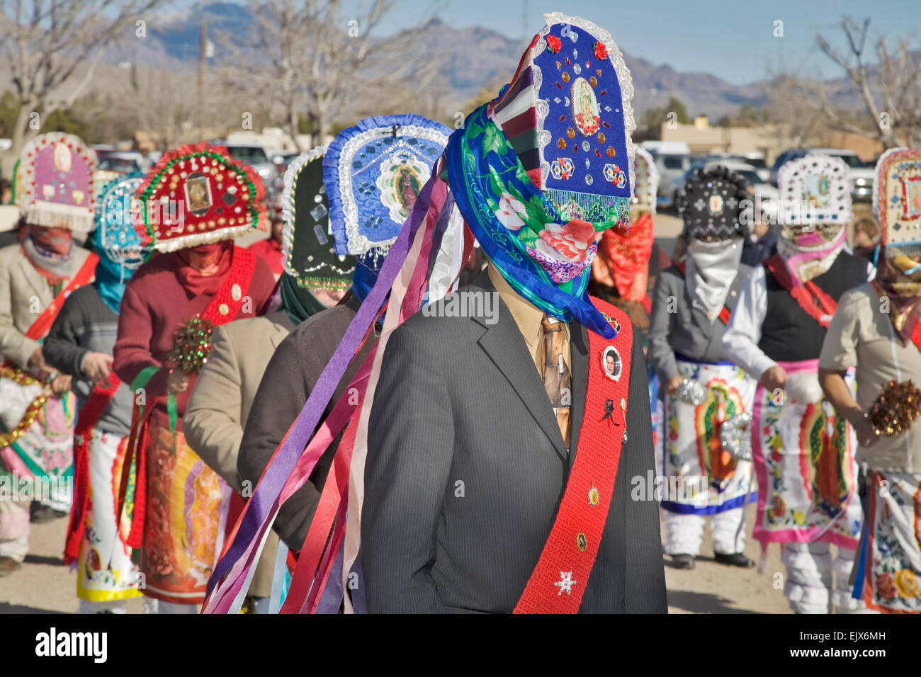 Colorfully dressed pilgrims and dancers are everywhere during the ...