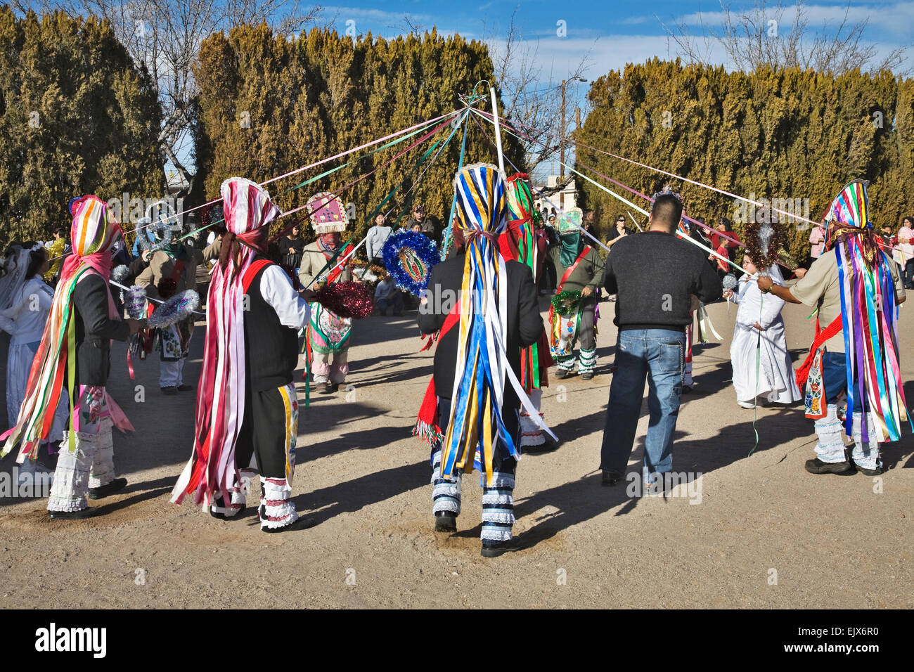 Colorfully dressed pilgrims and dancers are everywhere during the ...