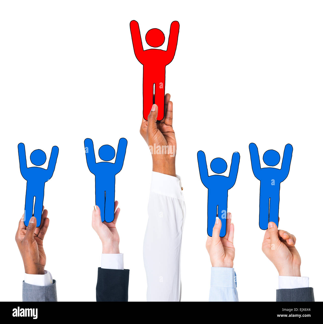 Business People and Individuality Concept Stock Photo - Alamy