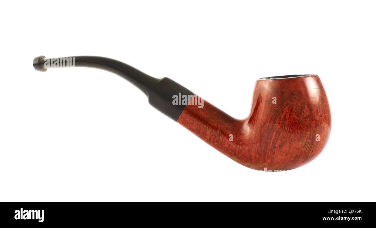 Smoking tobacco pipe Stock Photo - Alamy