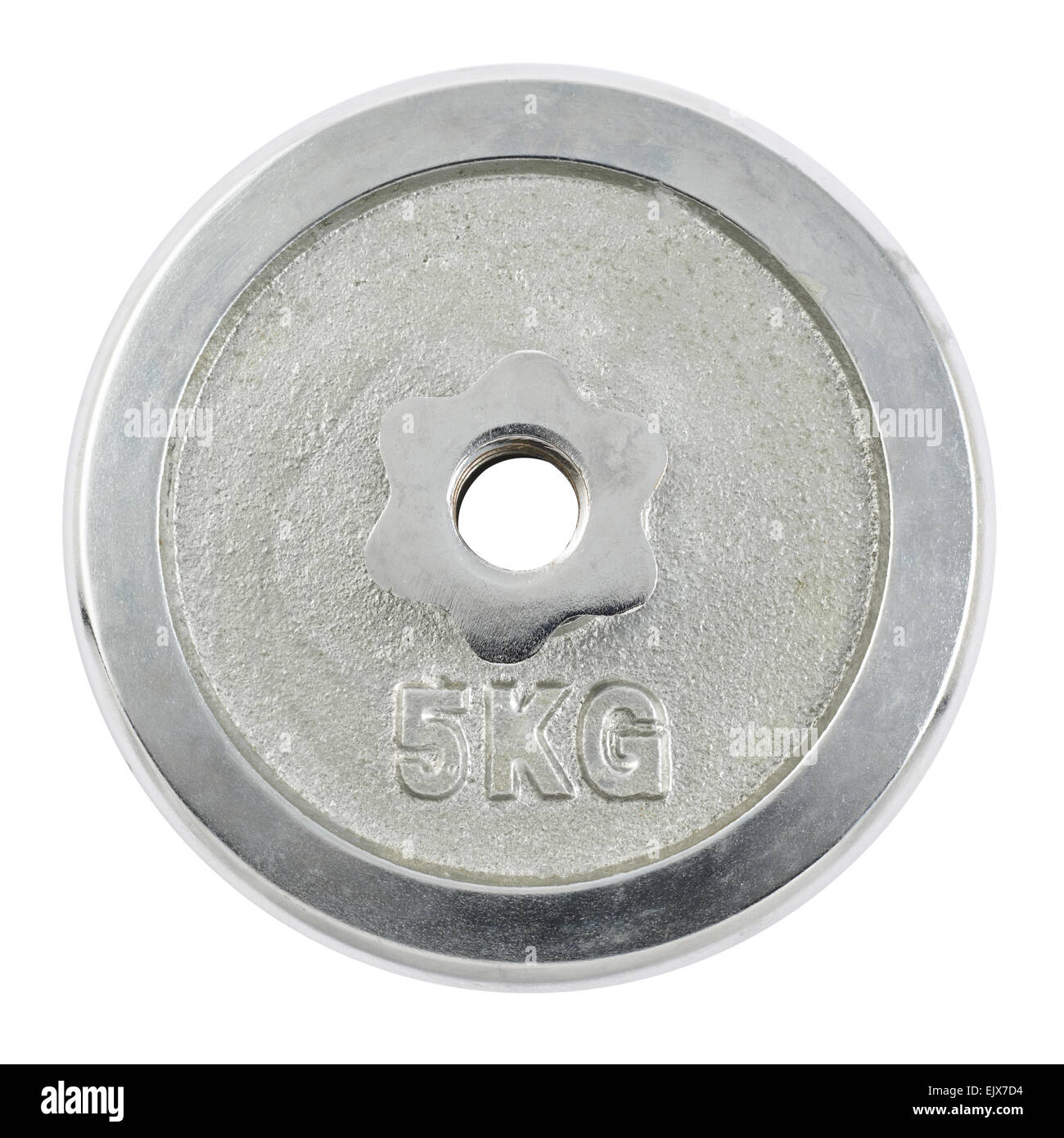 Metal barbell plate isolated Stock Photo - Alamy