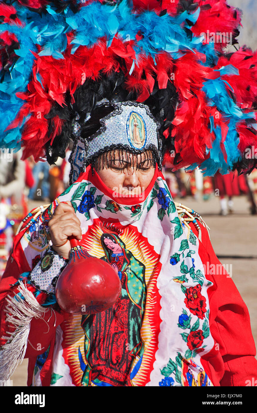 Colorfully dressed pilgrims and dancers are everywhere during the ...