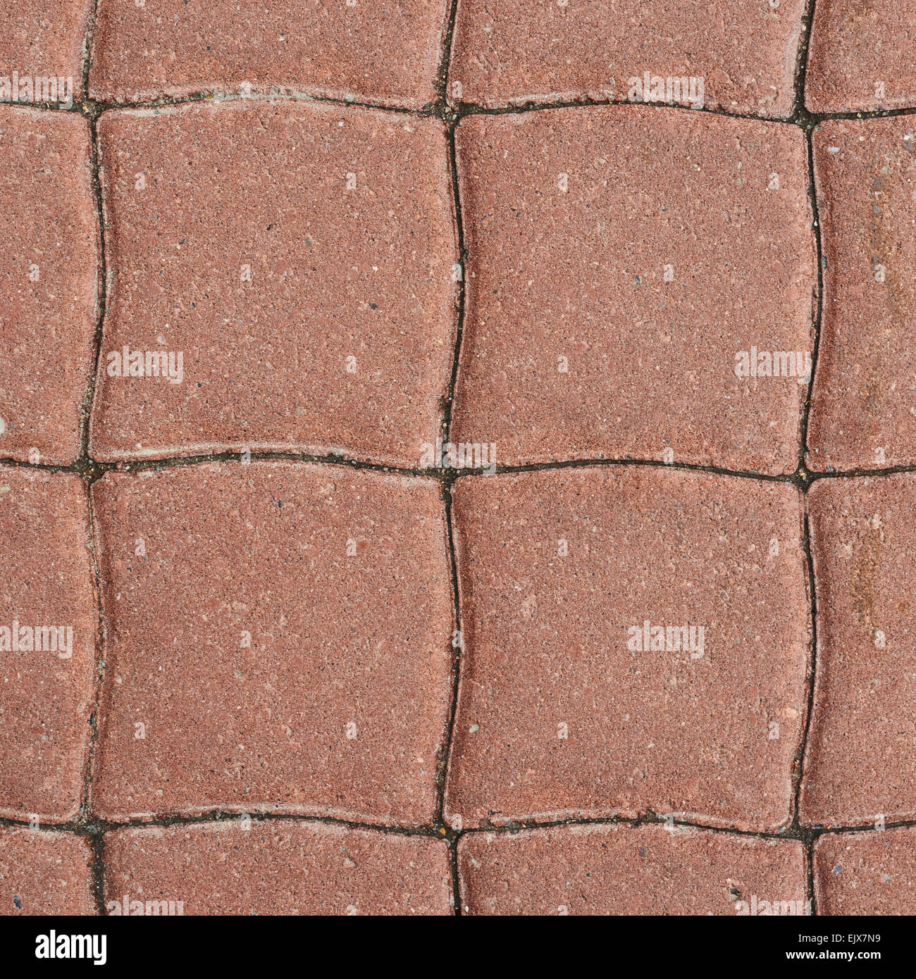 Tiled with paving stone bricks path Stock Photo - Alamy