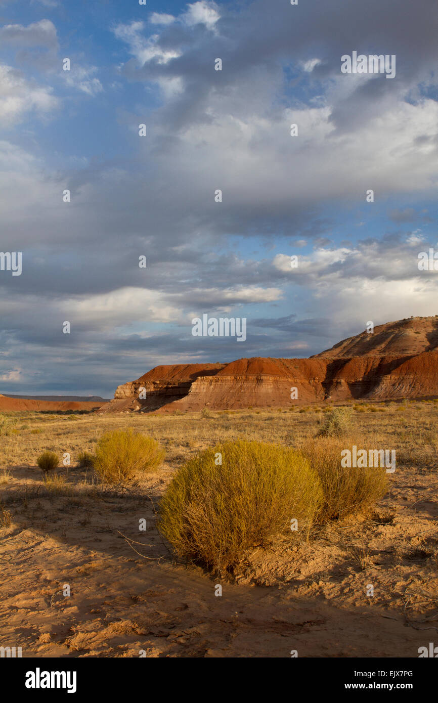 Desert landscape in Big Water, Utah Stock Photo - Alamy