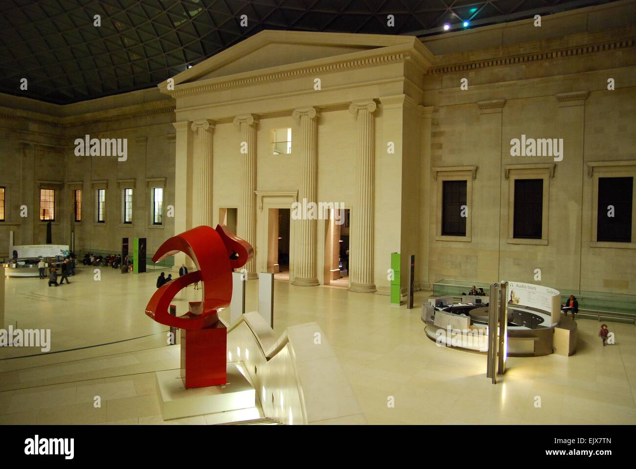 Courtyard of the British Museum, London, UK Stock Photo - Alamy