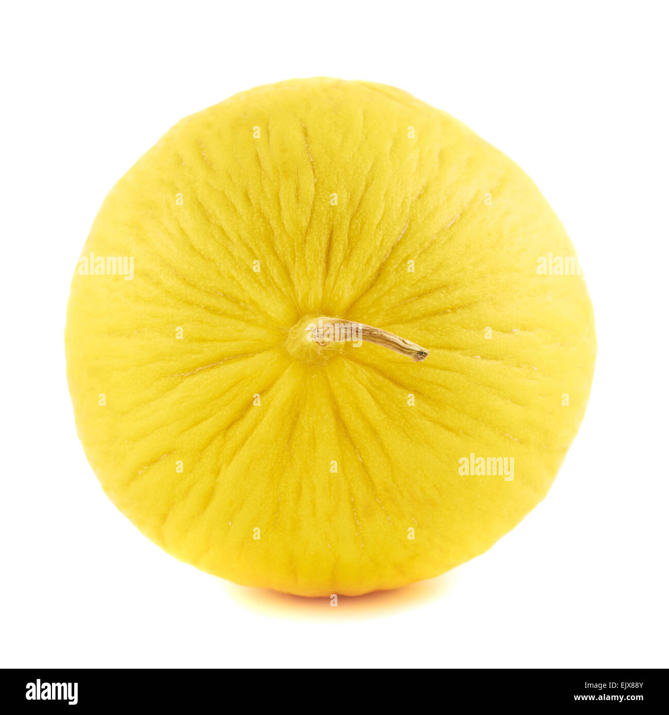 Yellow melon isolated Stock Photo - Alamy