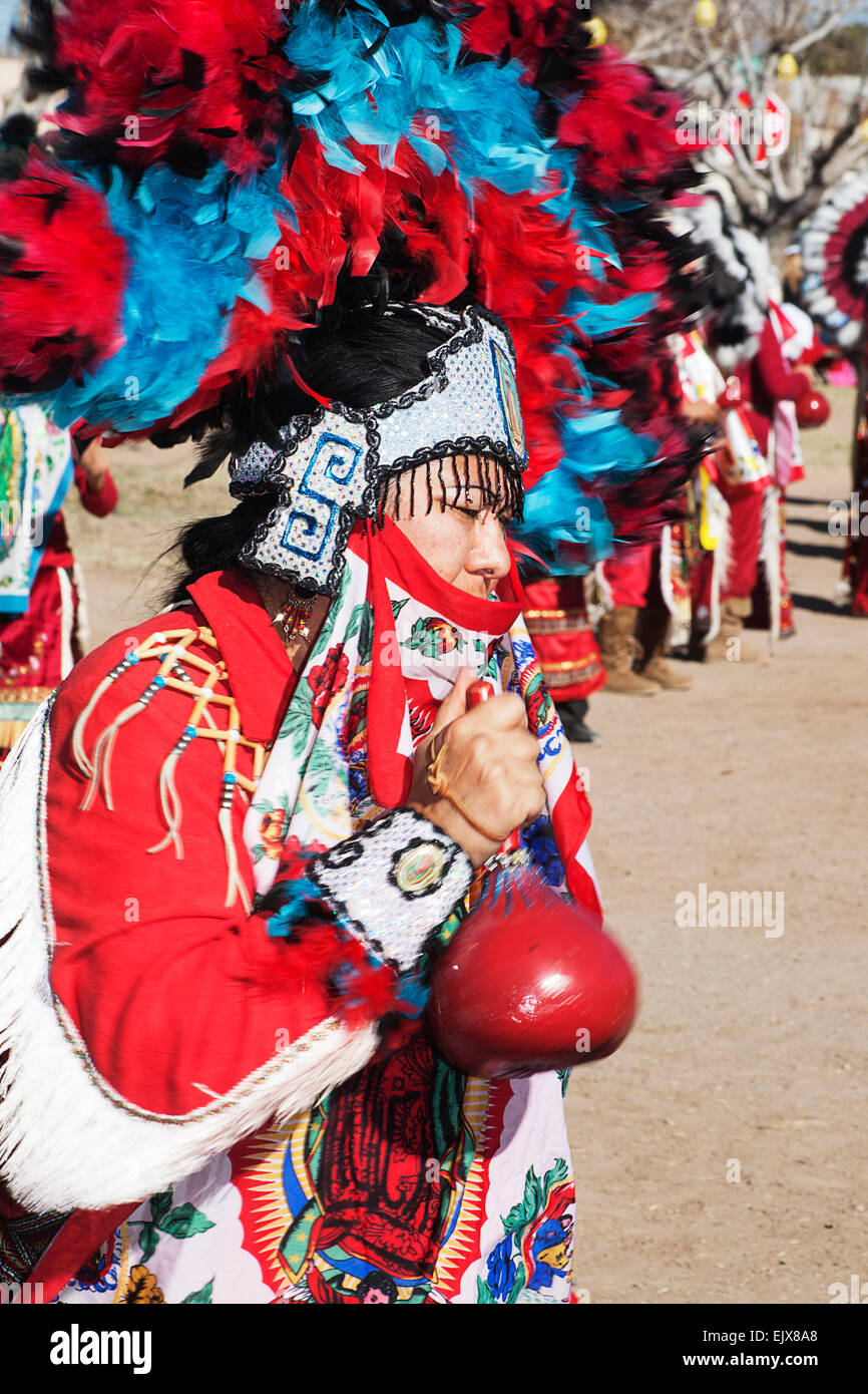 Colorfully dressed pilgrims and dancers are everywhere during the ...