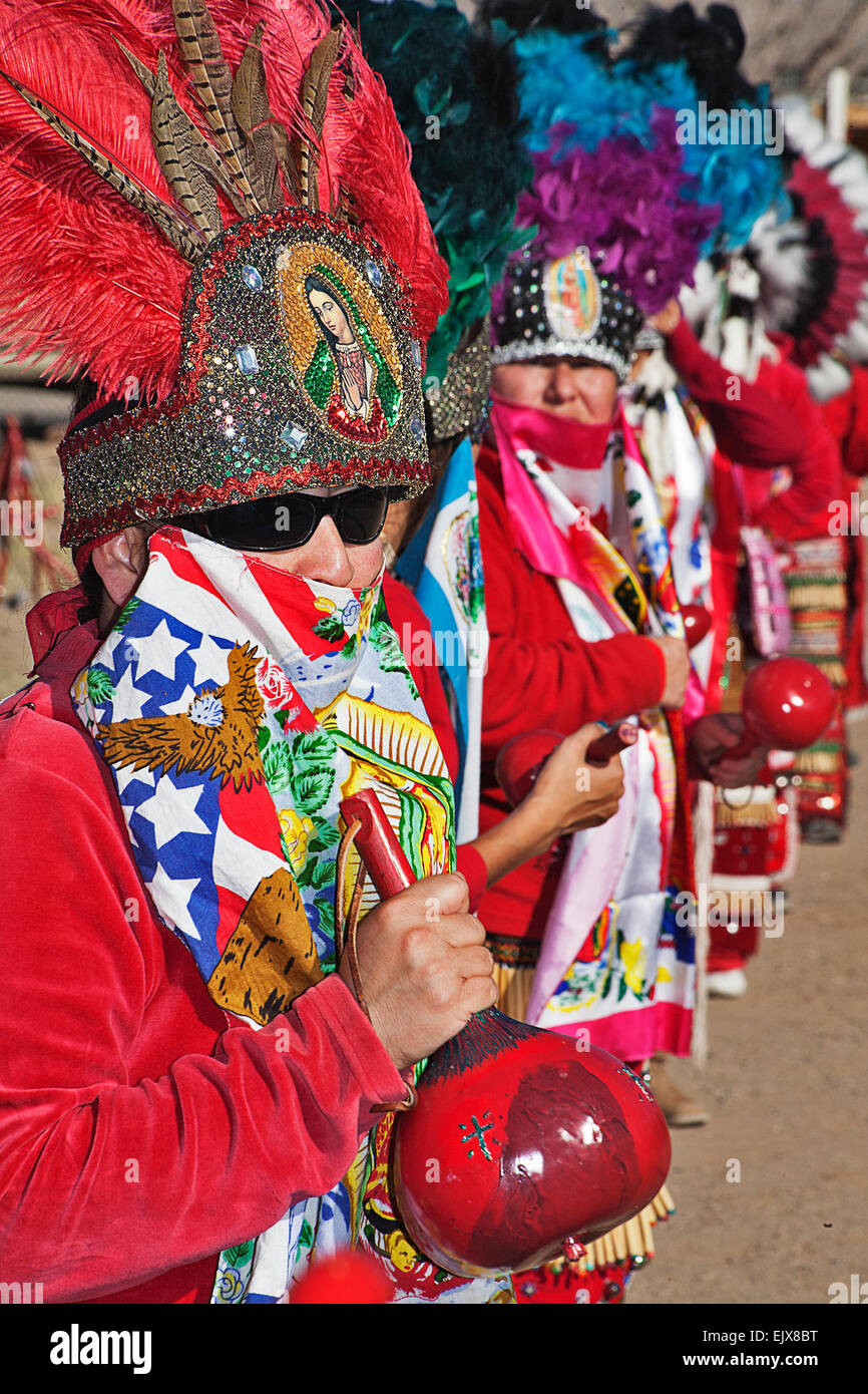 Colorfully dressed pilgrims and dancers are everywhere during the ...