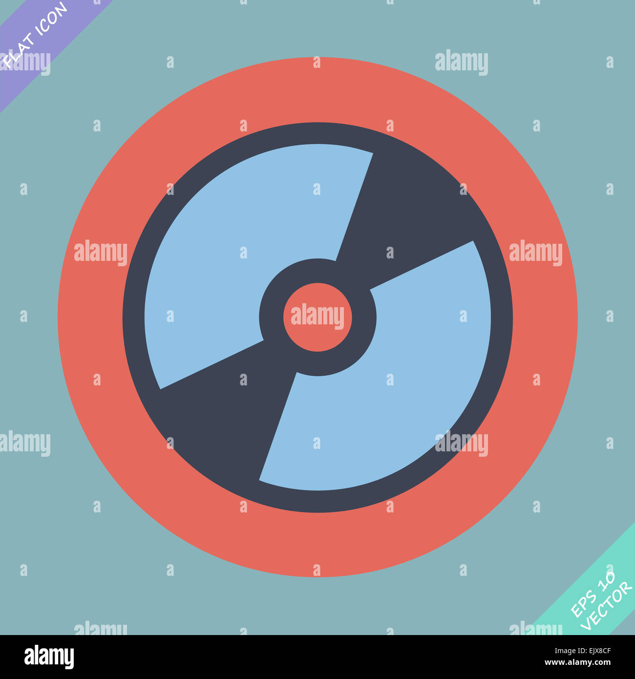 Illustration movie symbol yellow circle hi-res stock photography and ...