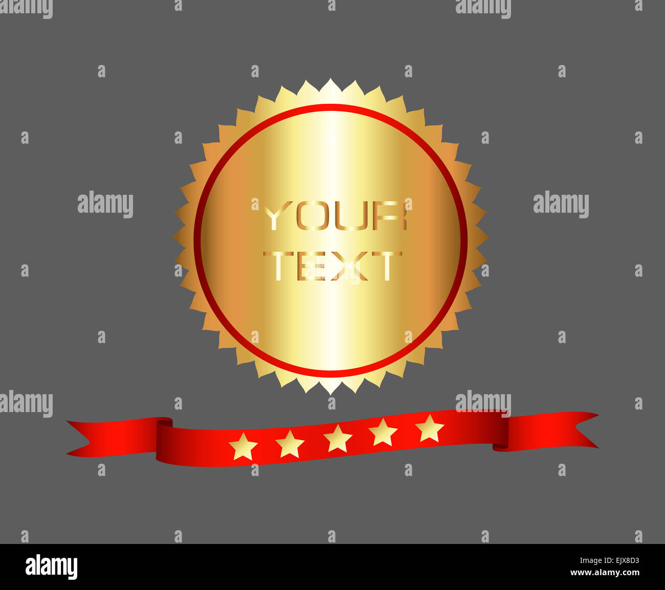 Premium and High Quality Gold Label Stock Photo - Alamy
