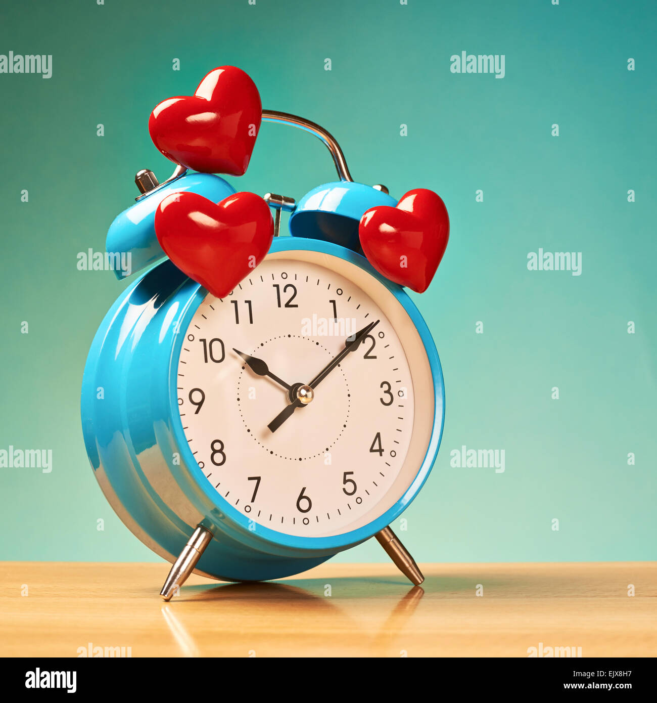Clock Hearts High Resolution Stock Photography and Images - Alamy