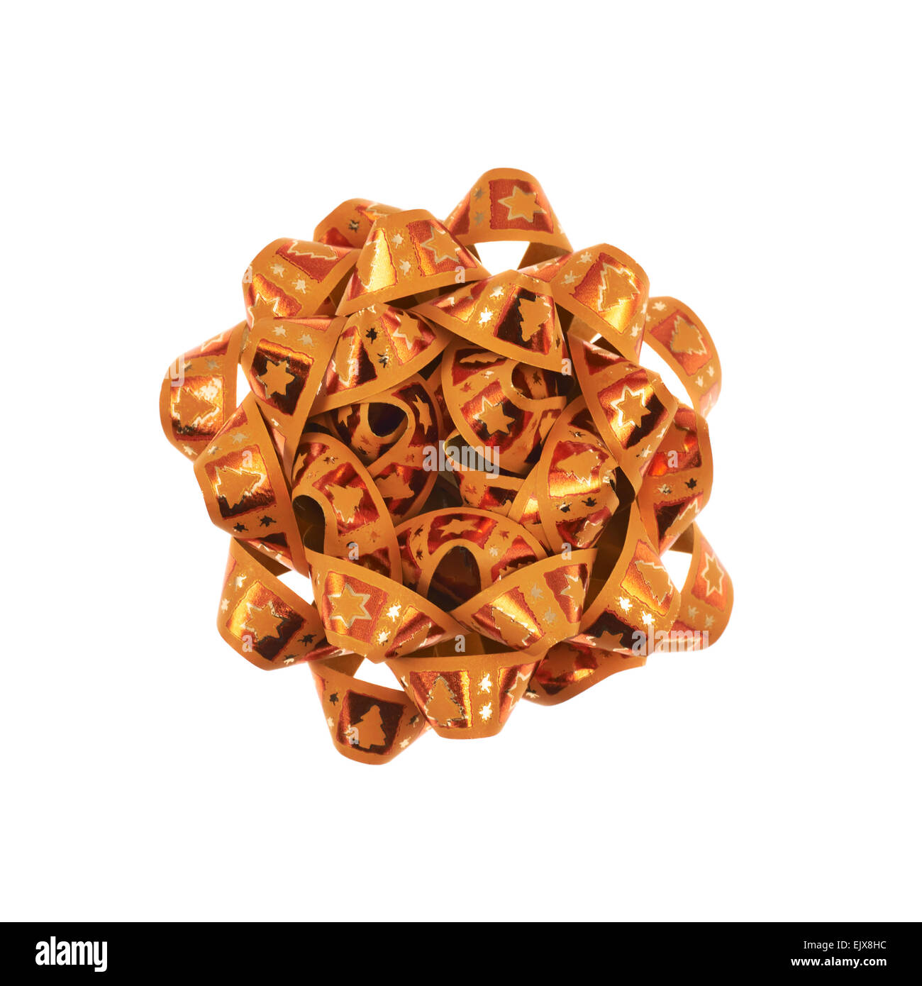 Round decorational bow isolated Stock Photo - Alamy