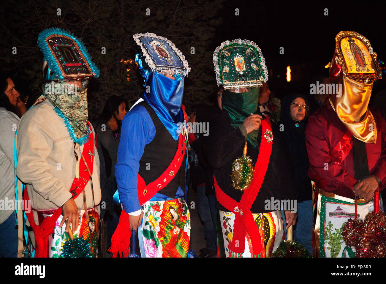 Colorfully dressed pilgrims and dancers are everywhere during the ...