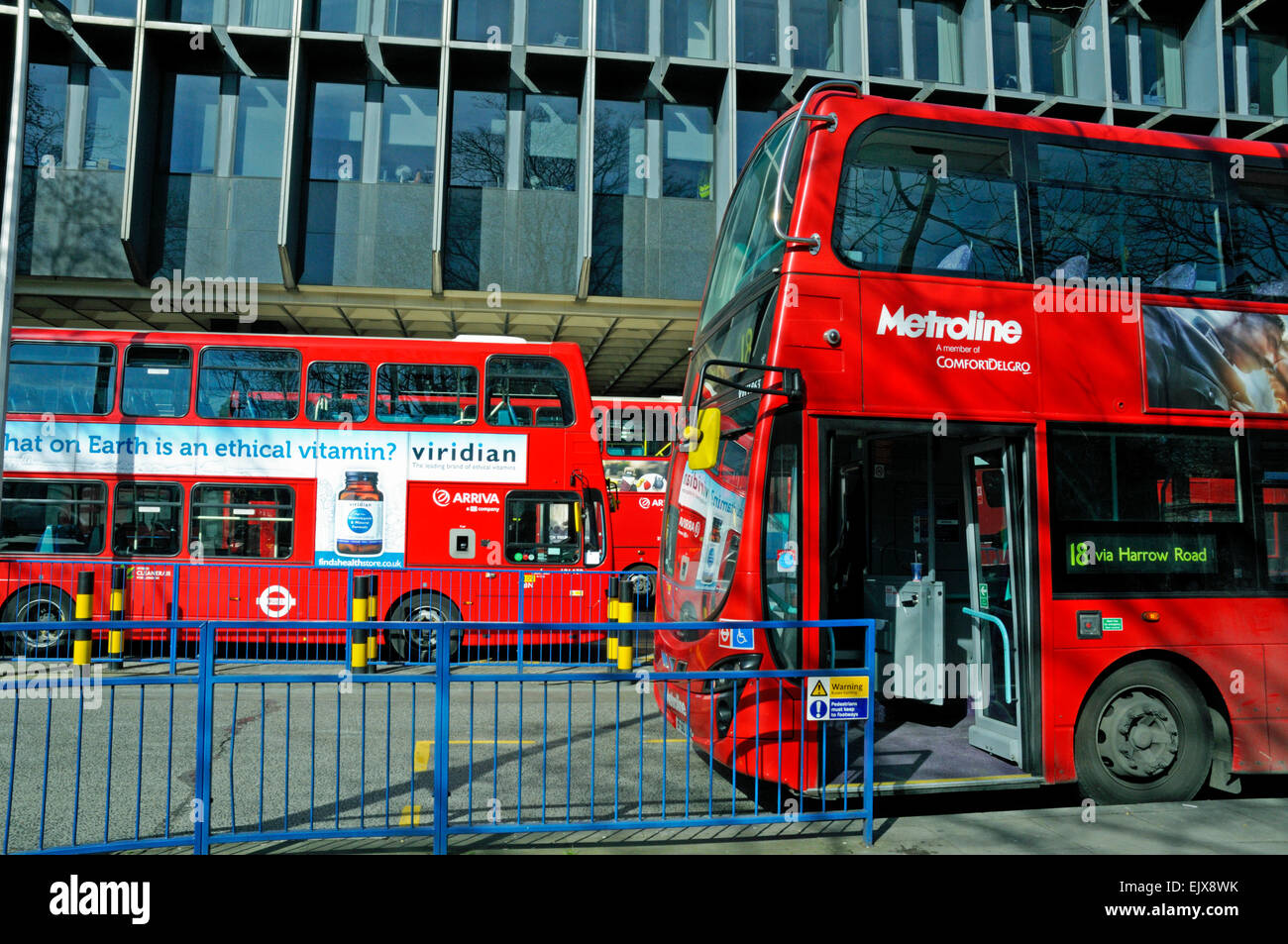 Buses, Euston Bus Station, London England Britain UK Stock Photo - Alamy