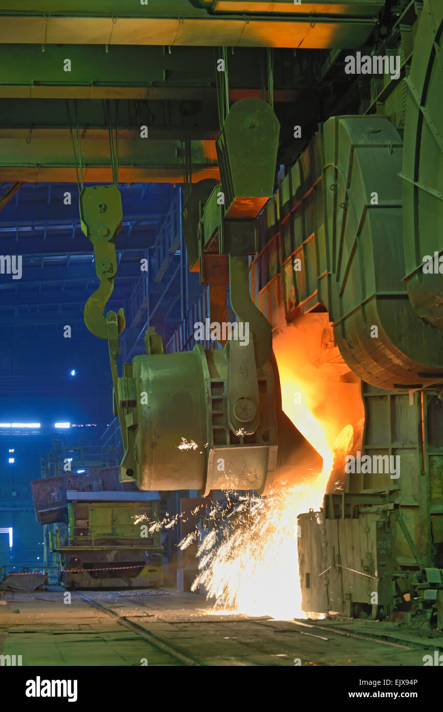 Melting slag hi-res stock photography and images - Alamy