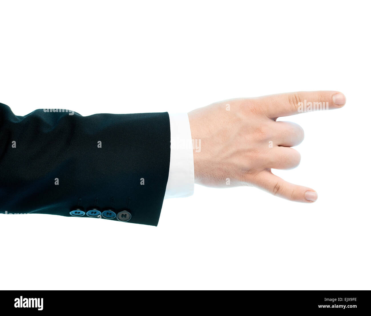 Caucasian male hand composition isolated Stock Photo - Alamy