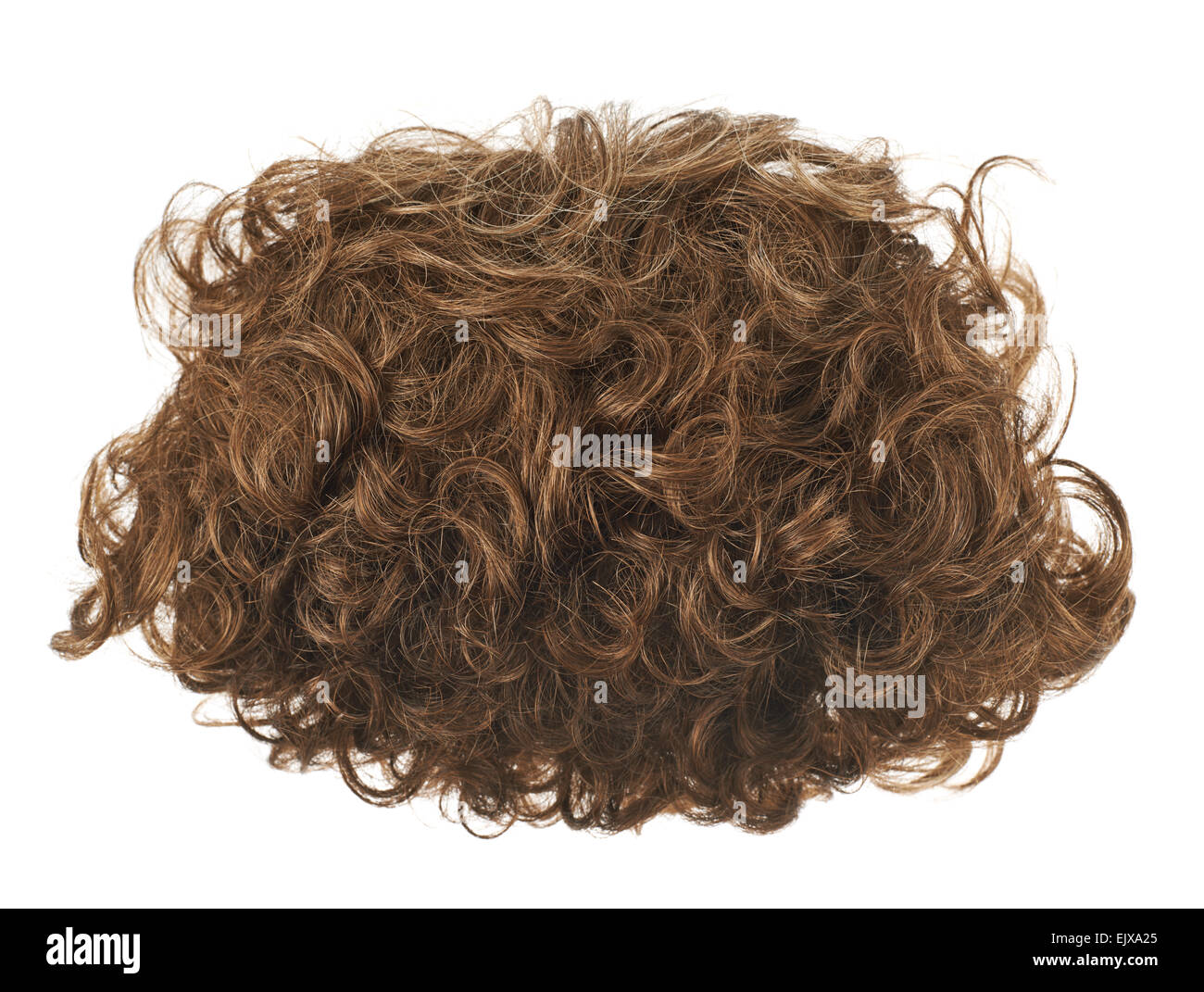Hair wig isolated Stock Photo - Alamy