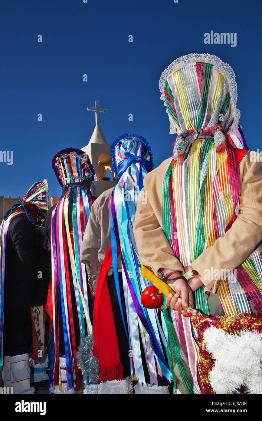 Colorfully dressed pilgrims and dancers are everywhere during the ...