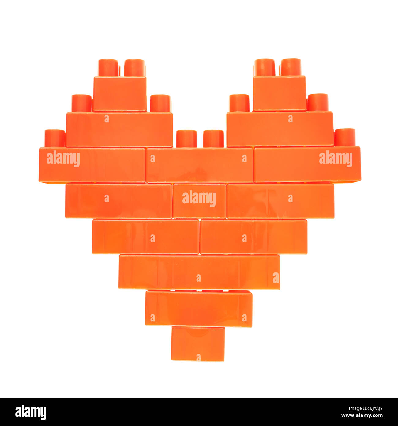 Bricks constructing Cut Out Stock Images & Pictures - Alamy