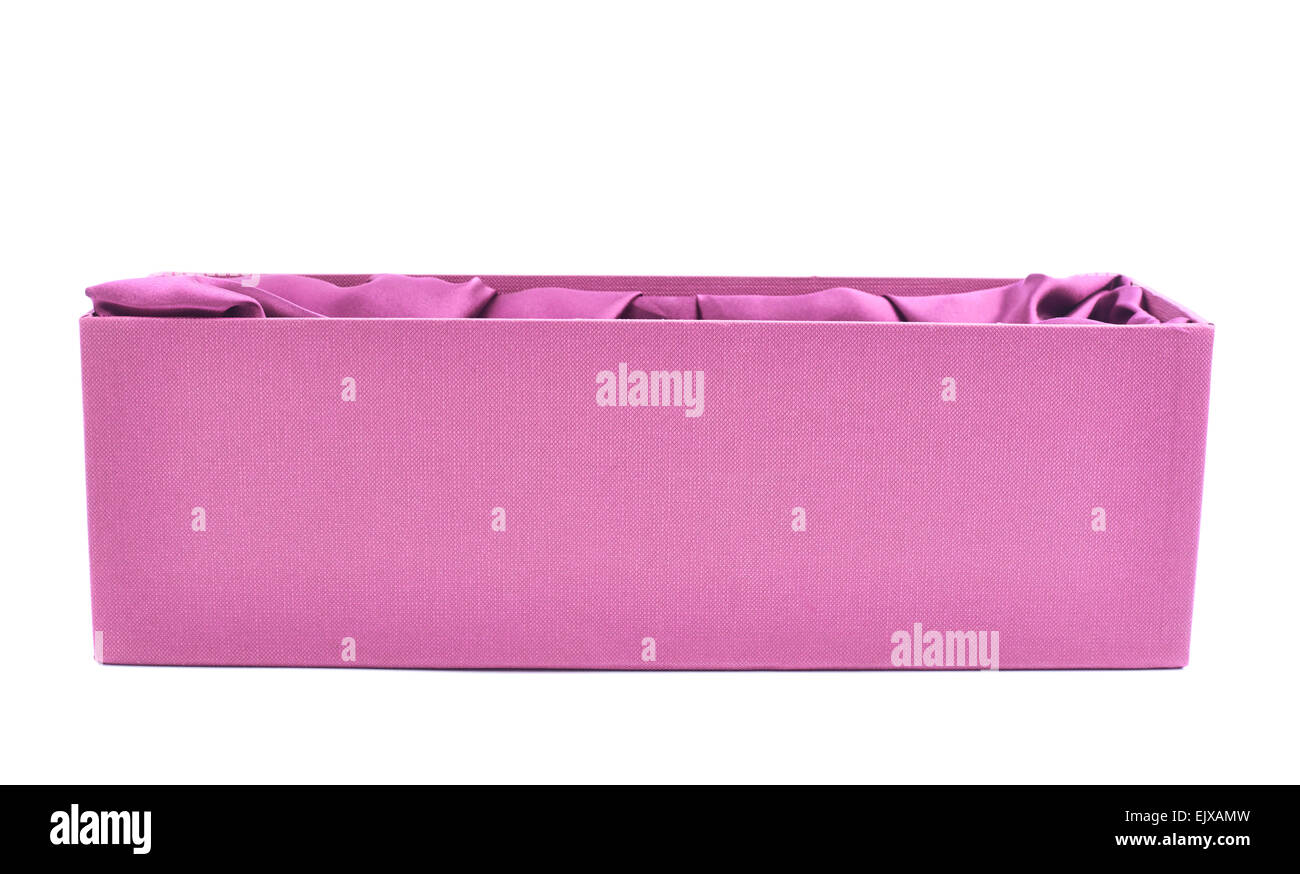 Tall gift box isolated Stock Photo - Alamy