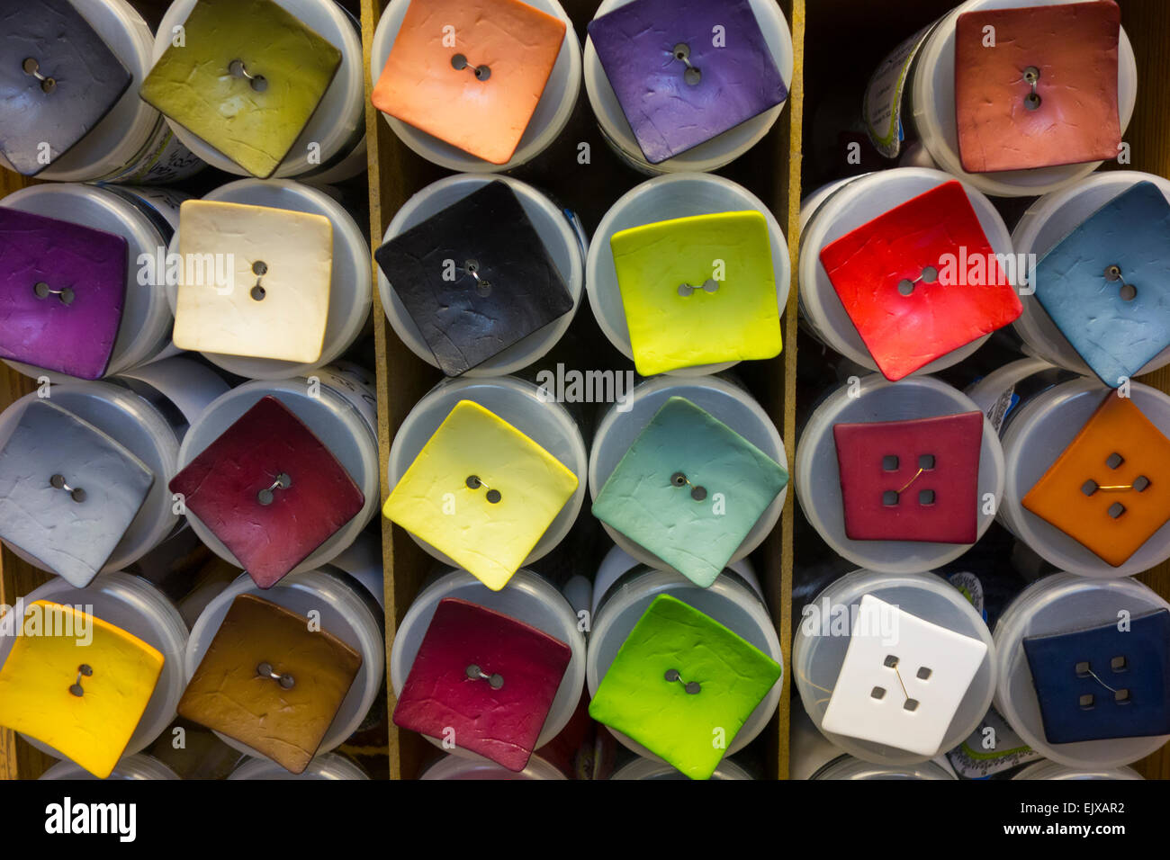Rows of buttons hi-res stock photography and images - Alamy