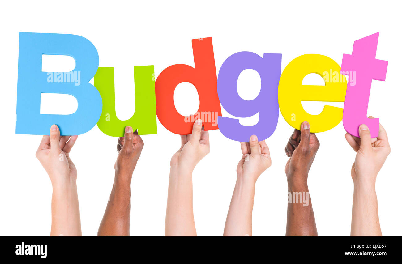 Budget earnings Cut Out Stock Images & Pictures - Alamy