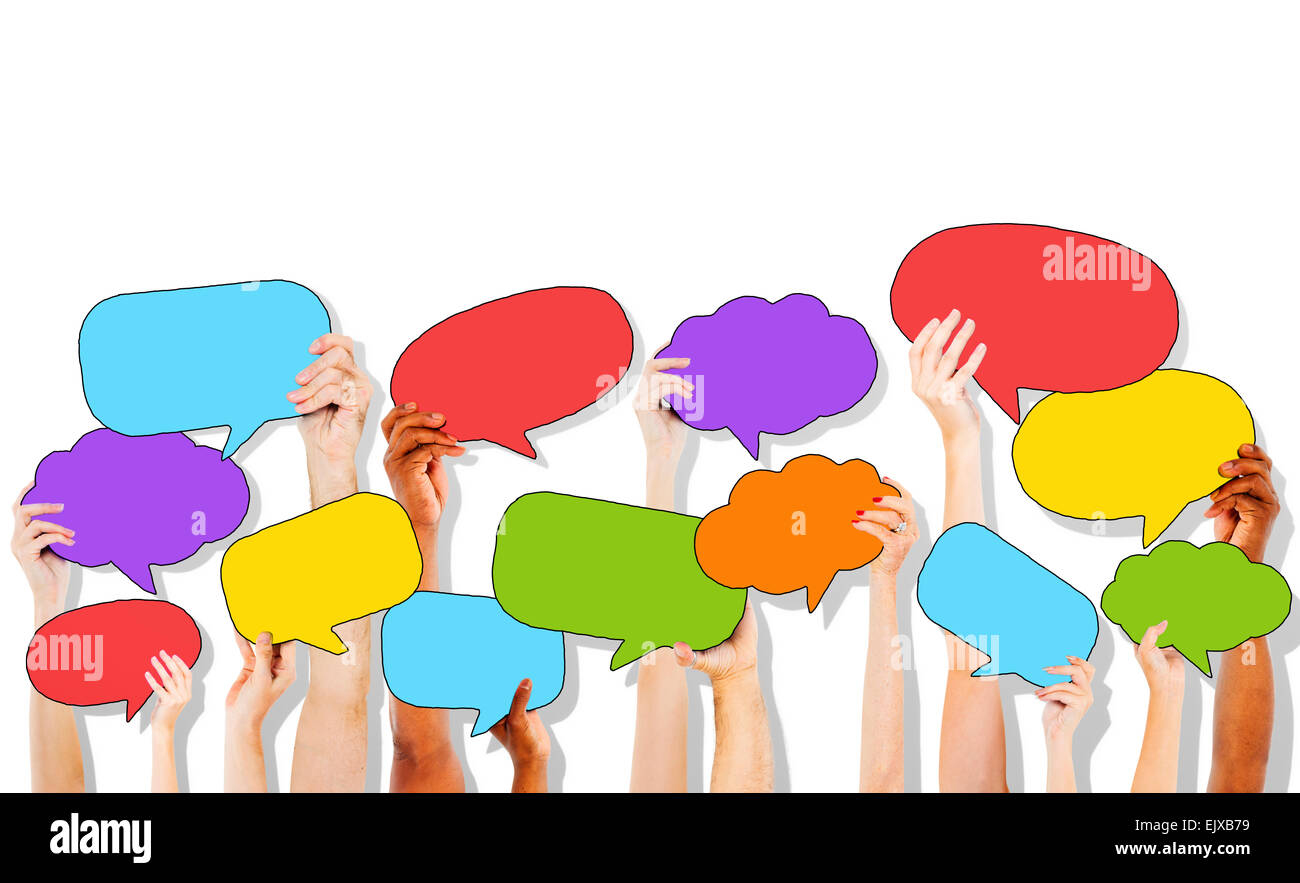 Speech icons hi-res stock photography and images - Alamy