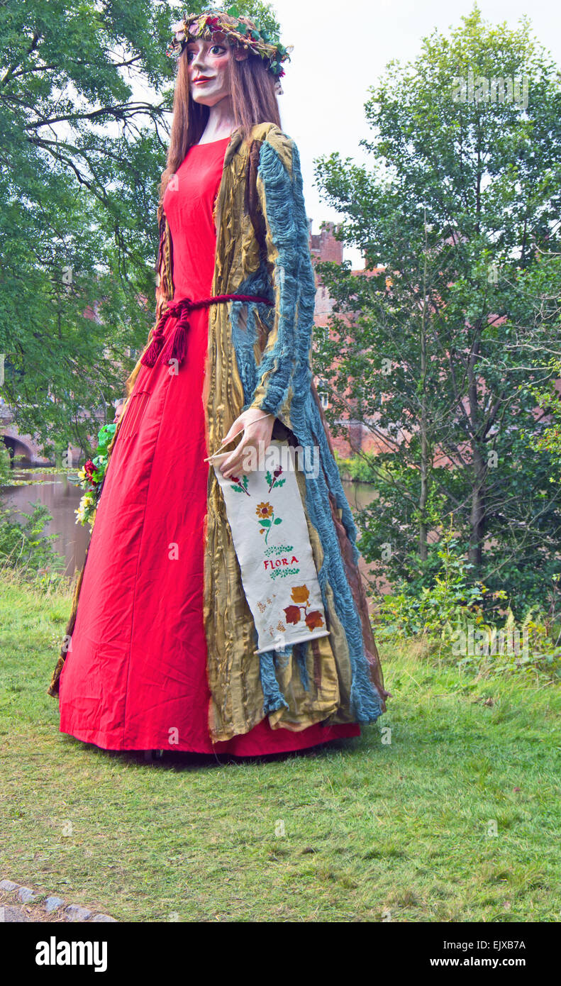 Flord the Singleton Giant, Herstmonceux Castle Stock Photo - Alamy