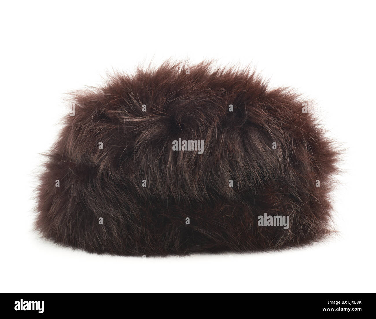 Fur hat isolated Stock Photo - Alamy