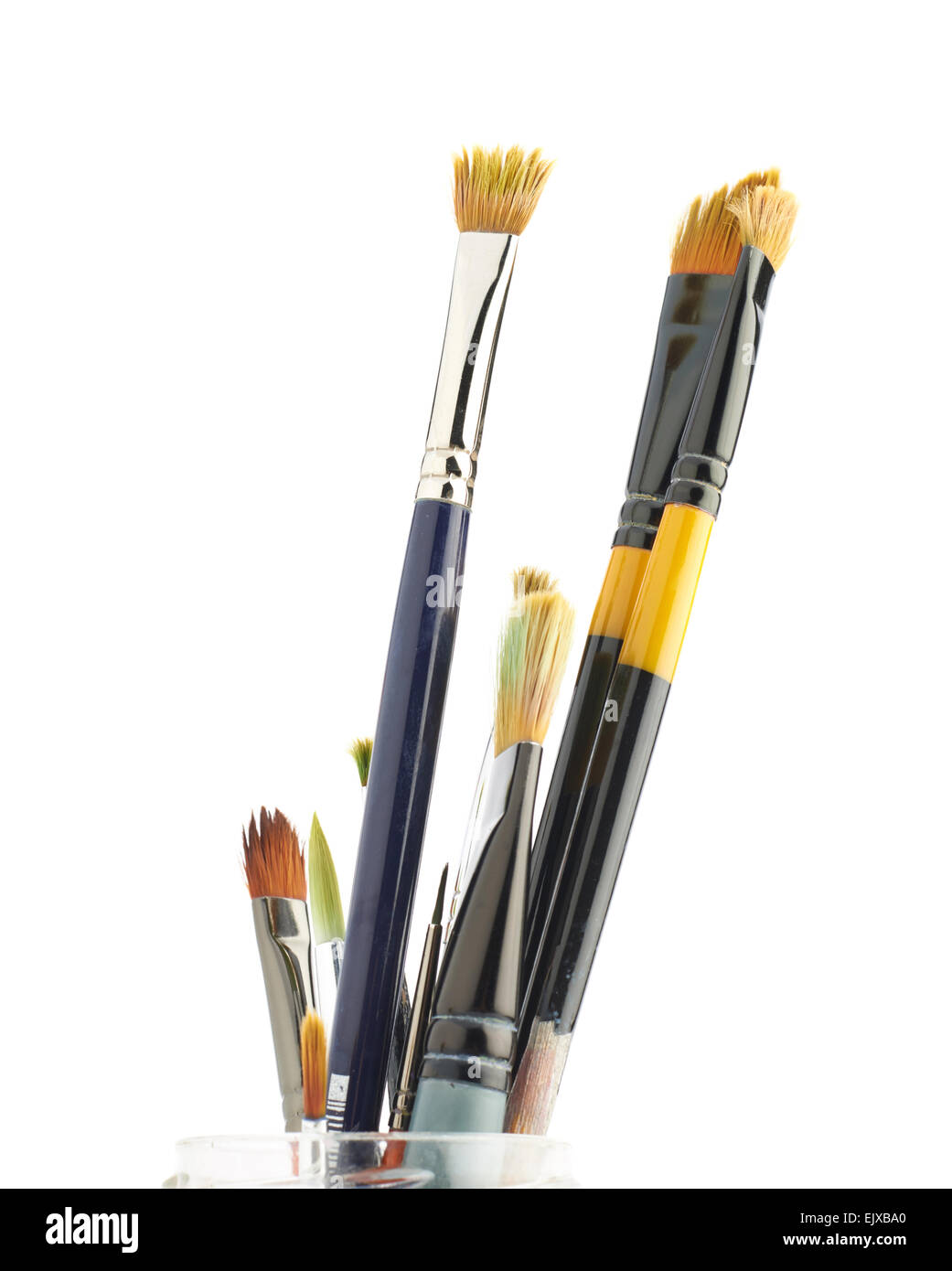 Artist paintbrush cutout nobody hi-res stock photography and images - Alamy