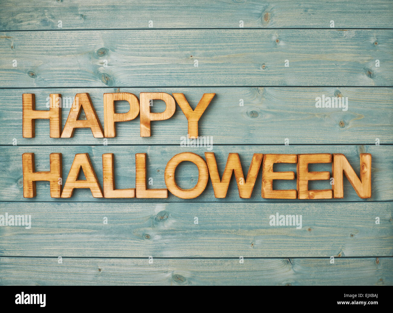 Happy halloween words composition Stock Photo - Alamy