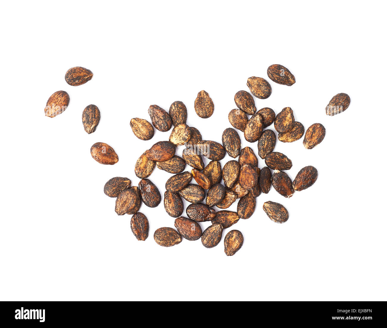 Pile of watermelon seeds isolated Stock Photo - Alamy