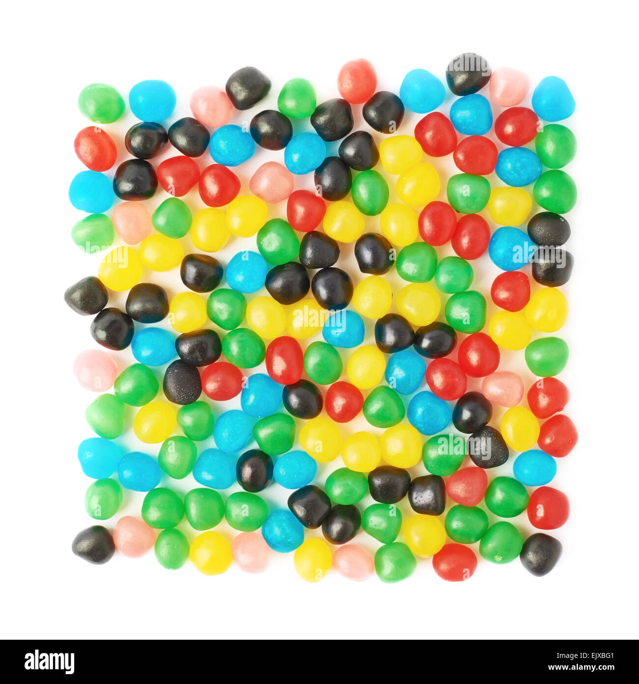 Multiple candy ball sweets isolated Stock Photo - Alamy