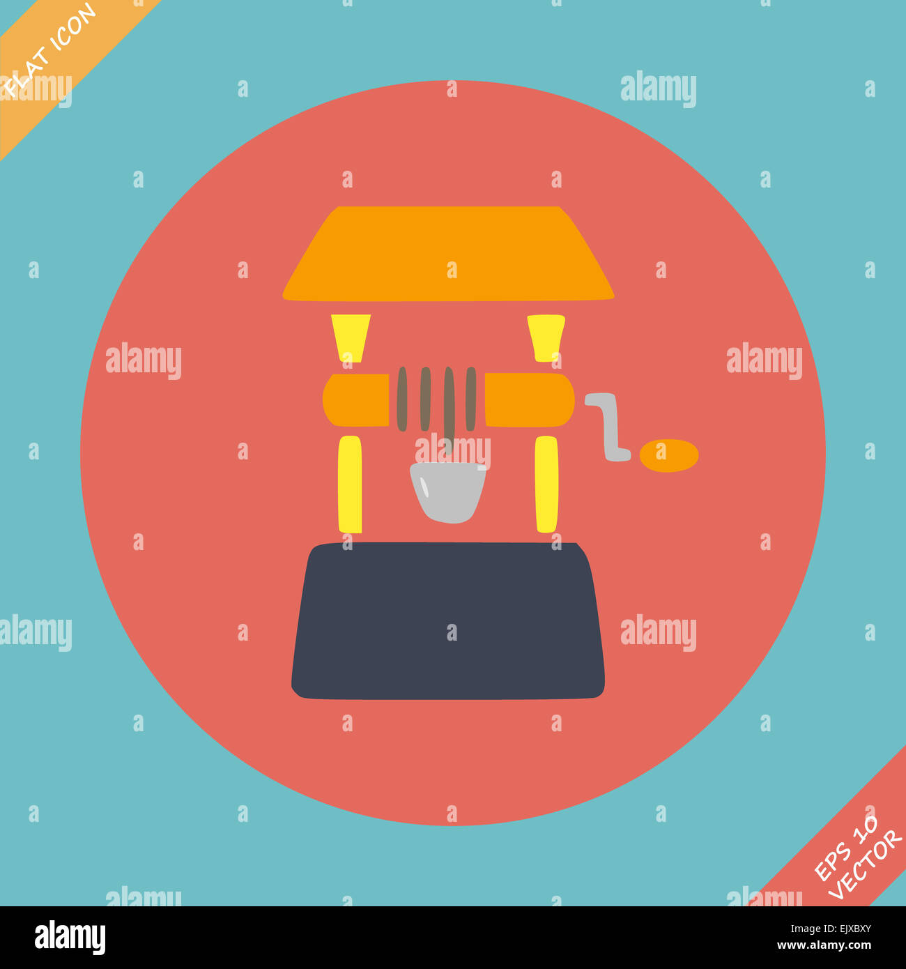 Well icon - vector illustration. Flat design Stock Photo - Alamy