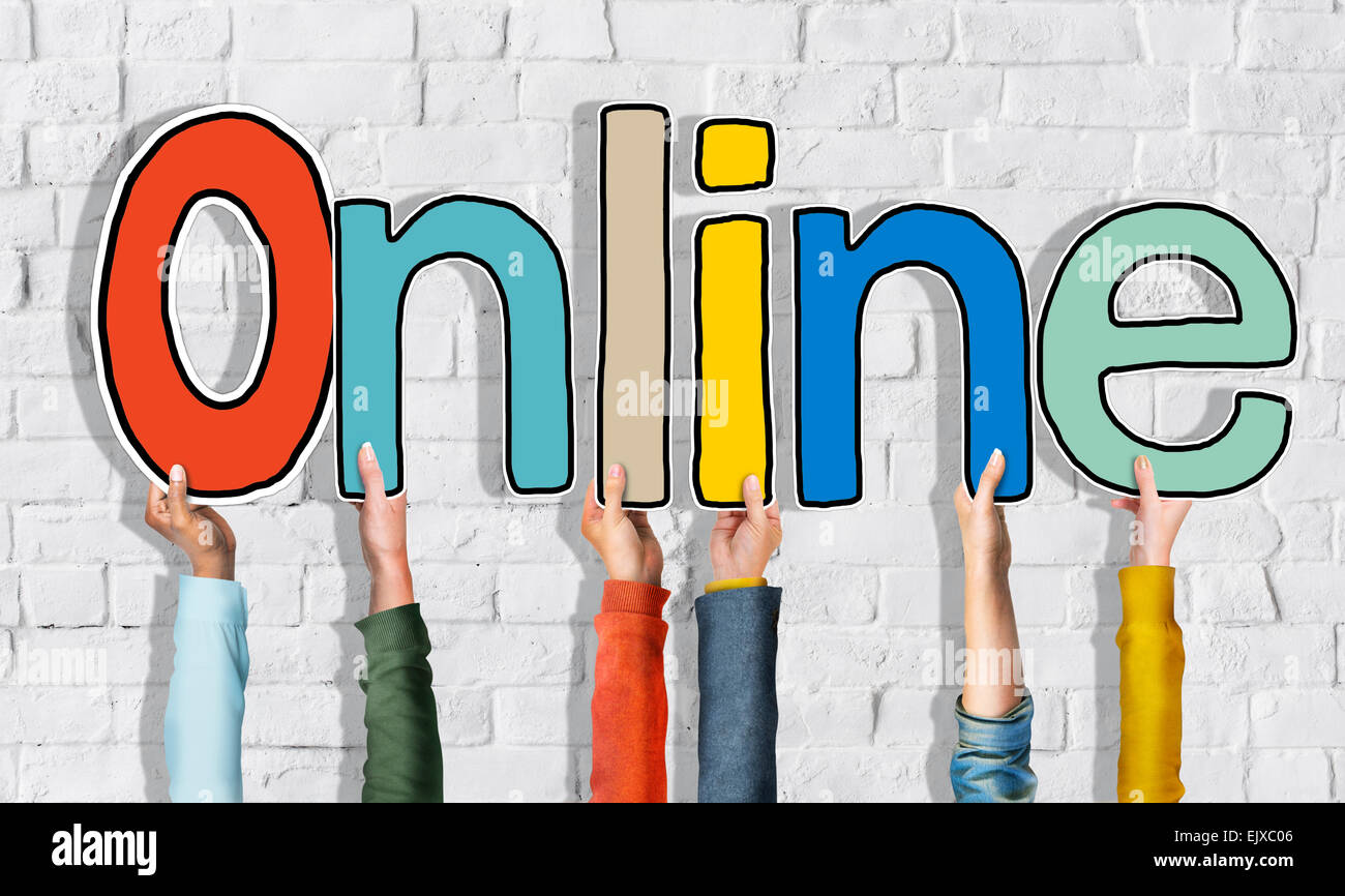 Online word hi-res stock photography and images - Alamy