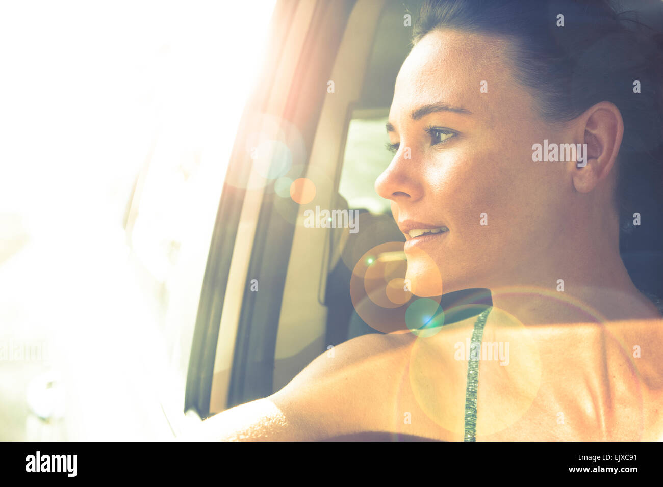 Looking out car window hi-res stock photography and images - Alamy