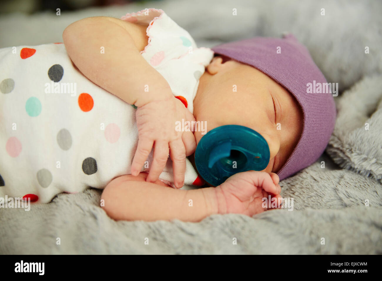 Child With Pacifier High Resolution Stock Photography and Images - Alamy