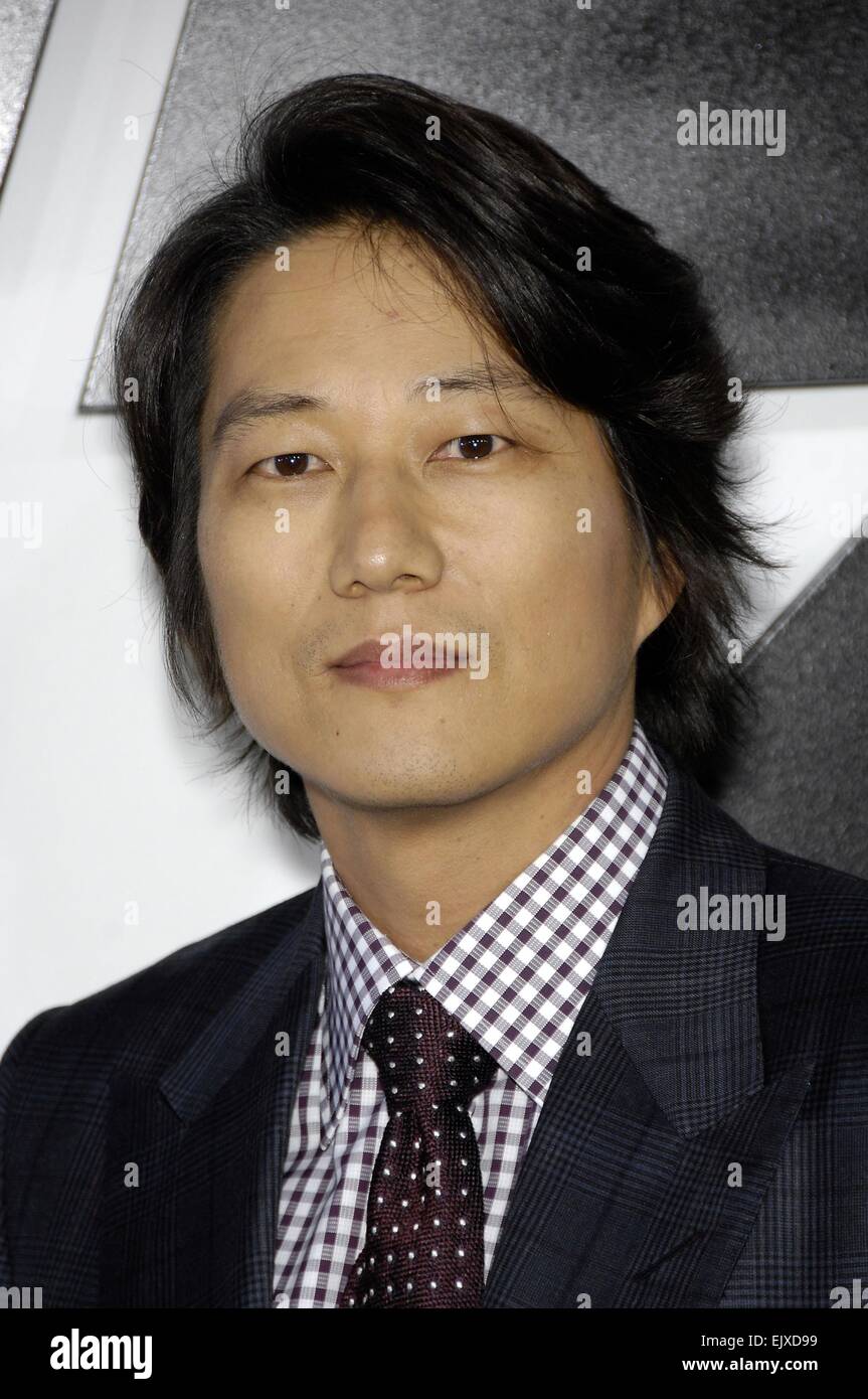 Los Angeles, California, USA . 01st Apr, 2015. Sung Kang at arrivals ...