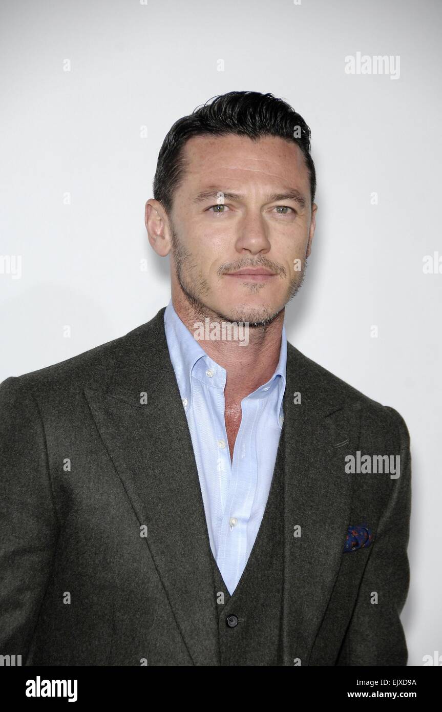 Los Angeles, California, USA . 01st Apr, 2015. Luke Evans at arrivals ...