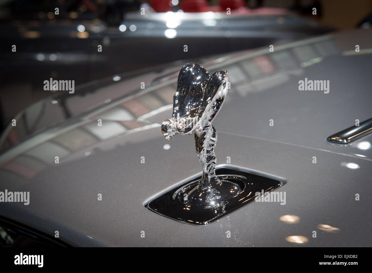 Manhattan, New York, USA. 1st Apr, 2015. The solid silver Spirit of ...