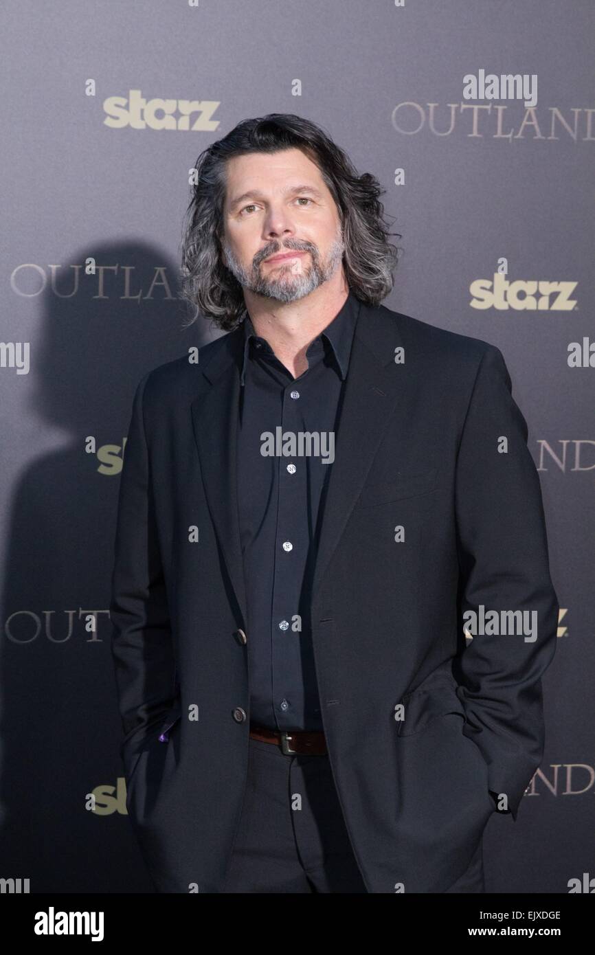 New York, NY, USA. 1st Apr, 2015. Ronald D Moore at arrivals for ...