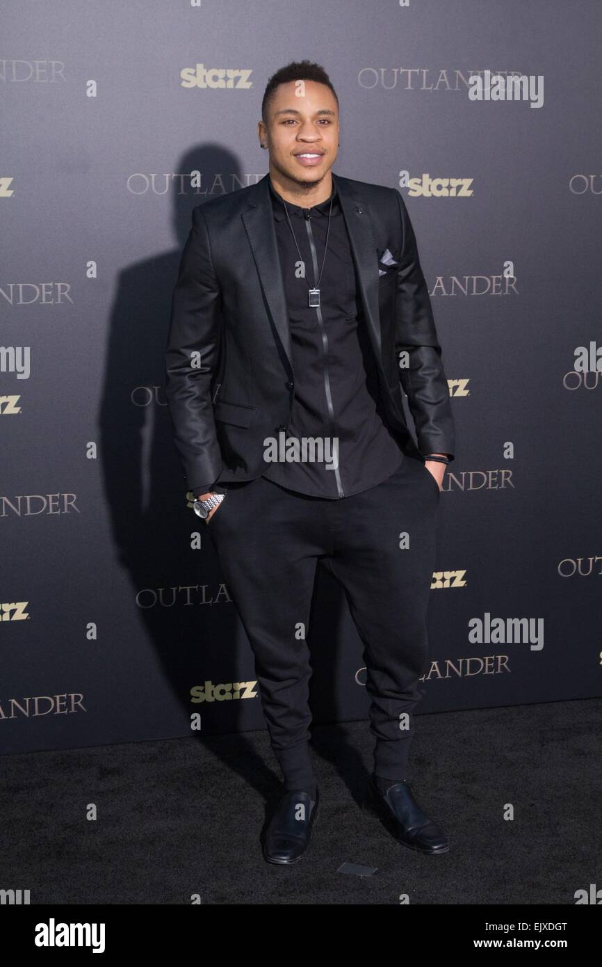 New York, NY, USA. 1st Apr, 2015. Rotimi Akinosho at arrivals for ...