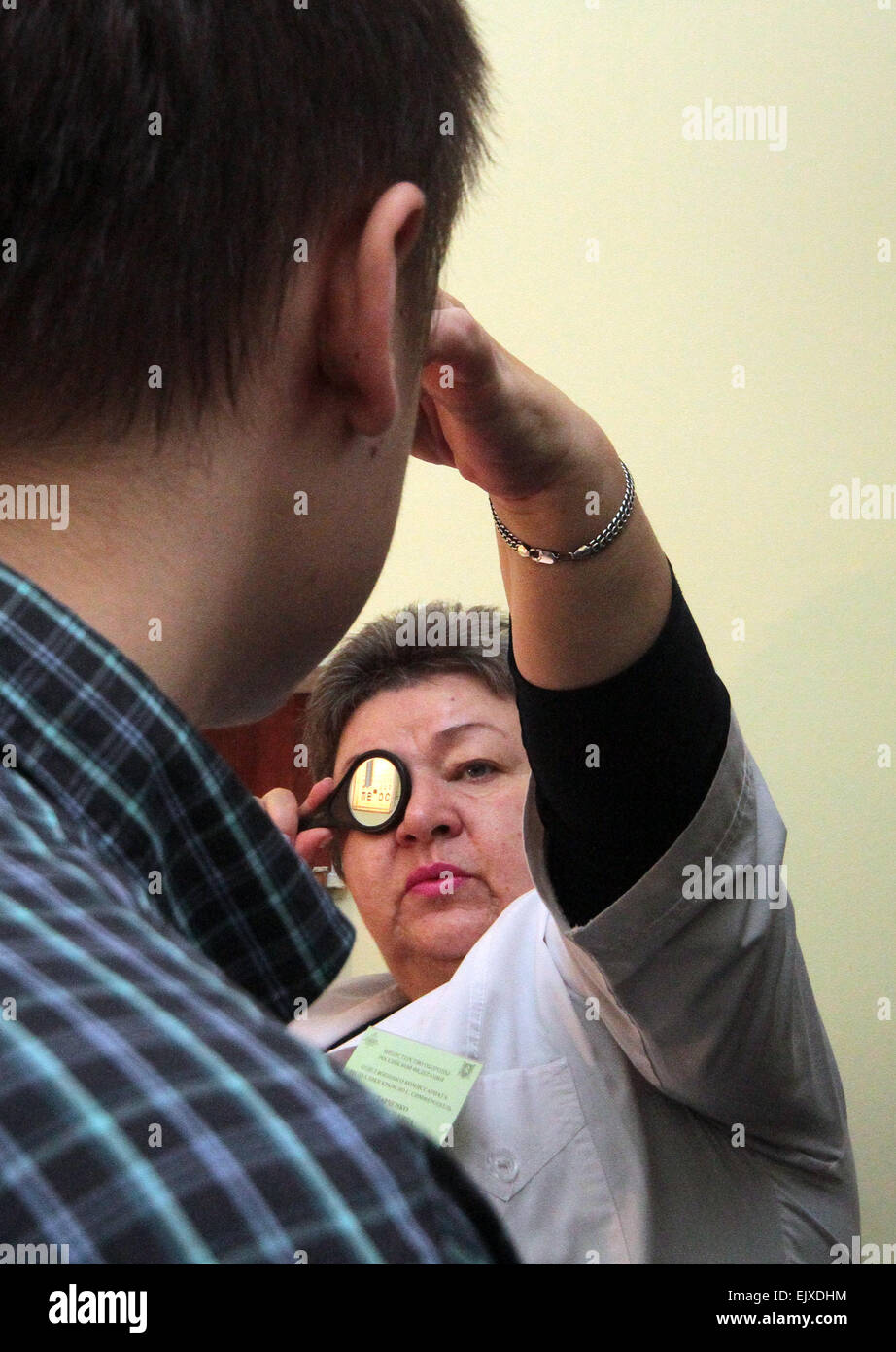 Examination Army Medical Conscript High Resolution Stock Photography ...