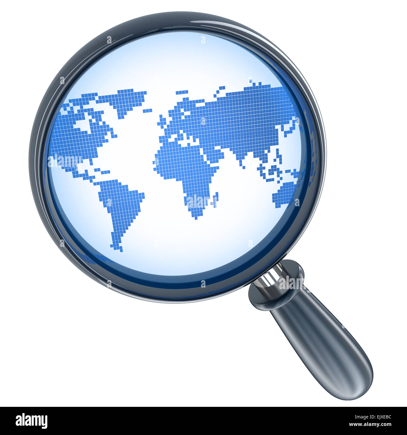 Map of lens hi-res stock photography and images - Alamy