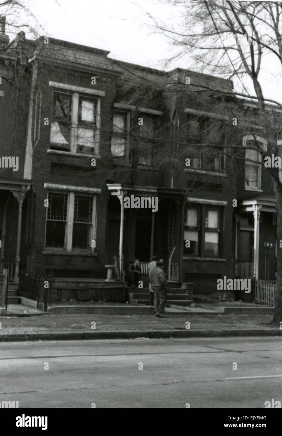 This photograph of Jackson Ward in Richmond, Virginia, captures the ...