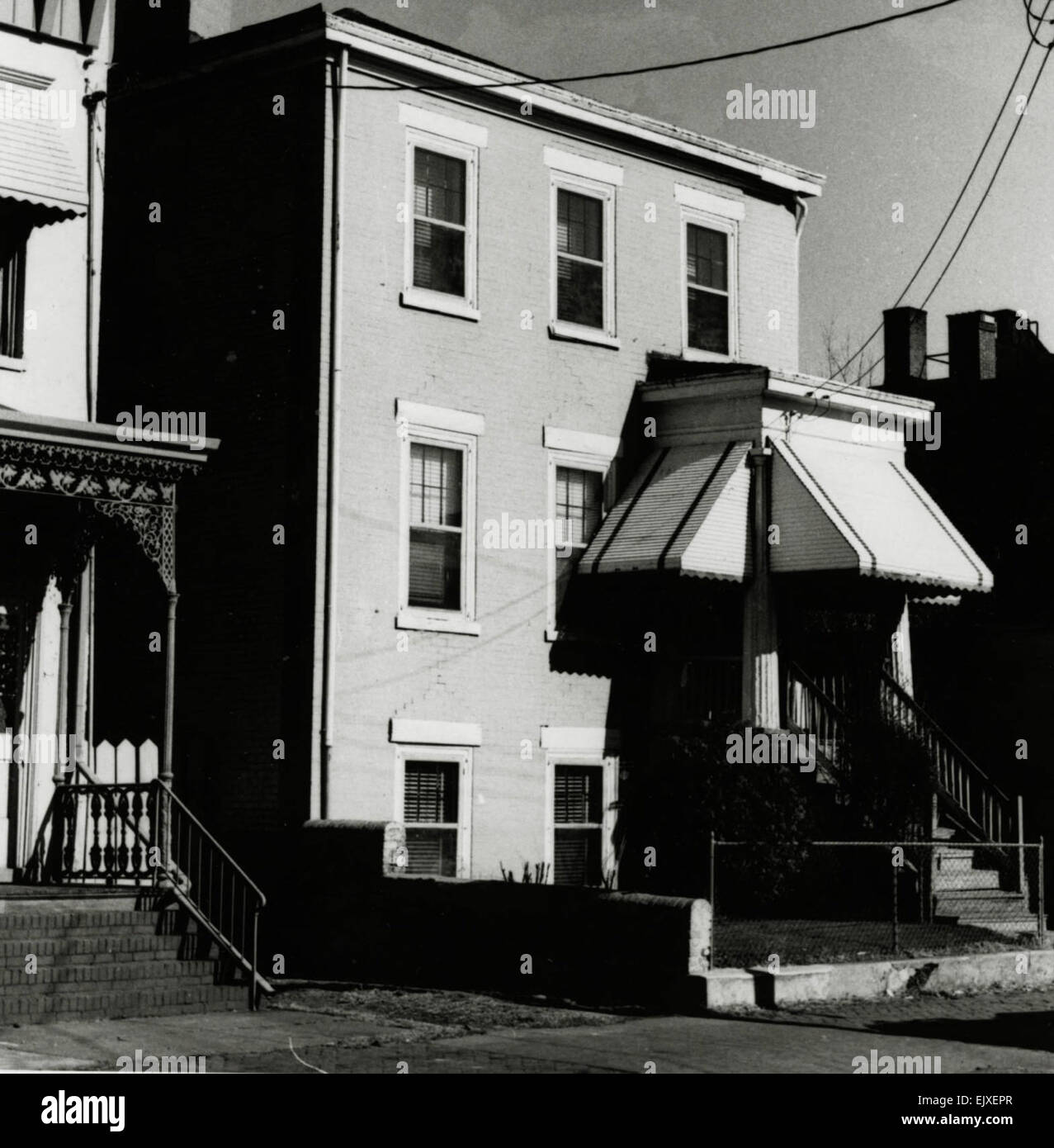 204 East Clay Street Stock Photo - Alamy