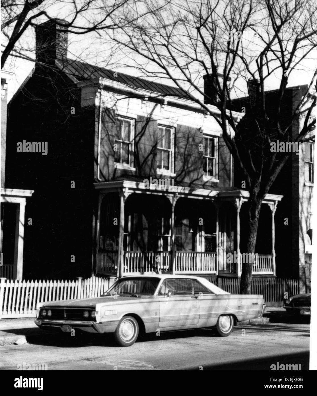 This photograph showcases the Jackson Ward neighborhood in Richmond ...