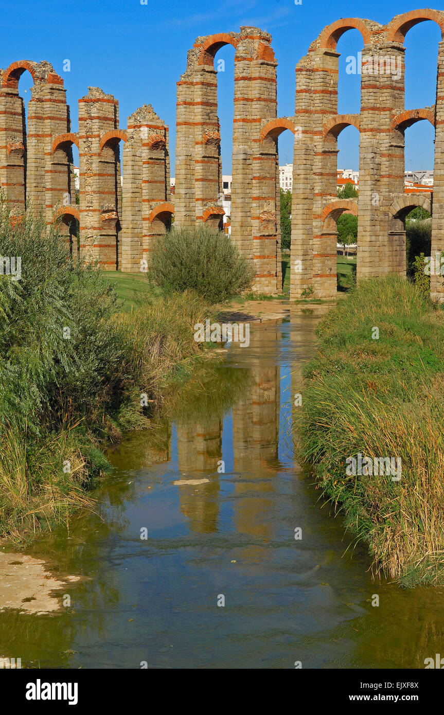 Merida, Los Milagros Aqueduct, Los Milagros Roman aqueduct , Aqueduct ...