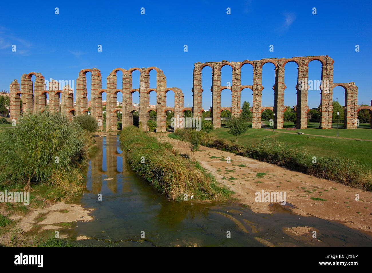 Merida, Los Milagros Aqueduct, Los Milagros Roman aqueduct , Aqueduct ...